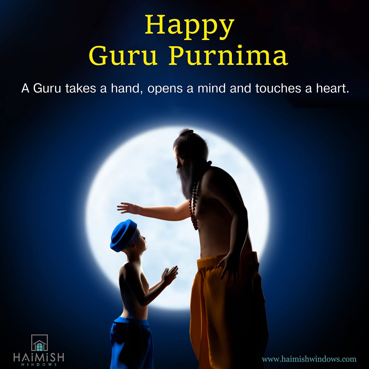 Happy Guru Purnima - Haimishwindows - Medium