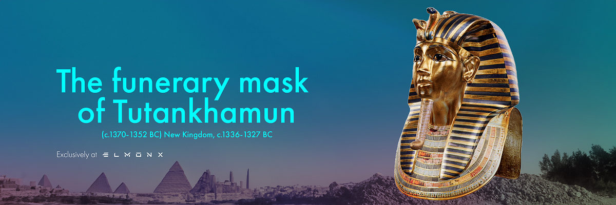 ElmonX The funerary mask of Tutankhamun (c.1370–1352 BC) New Kingdom ...