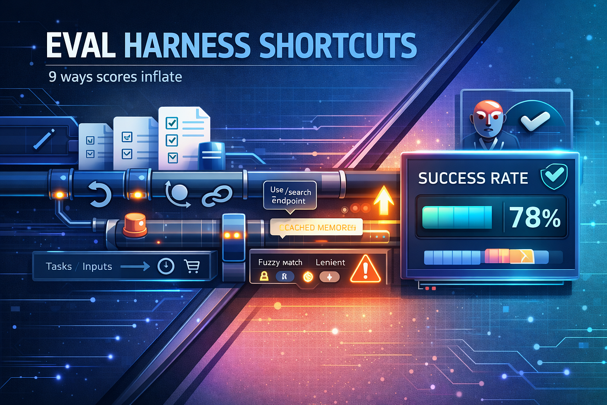The 9 Eval Harness Shortcuts That Fake Agent Wins | by Modexa | Medium