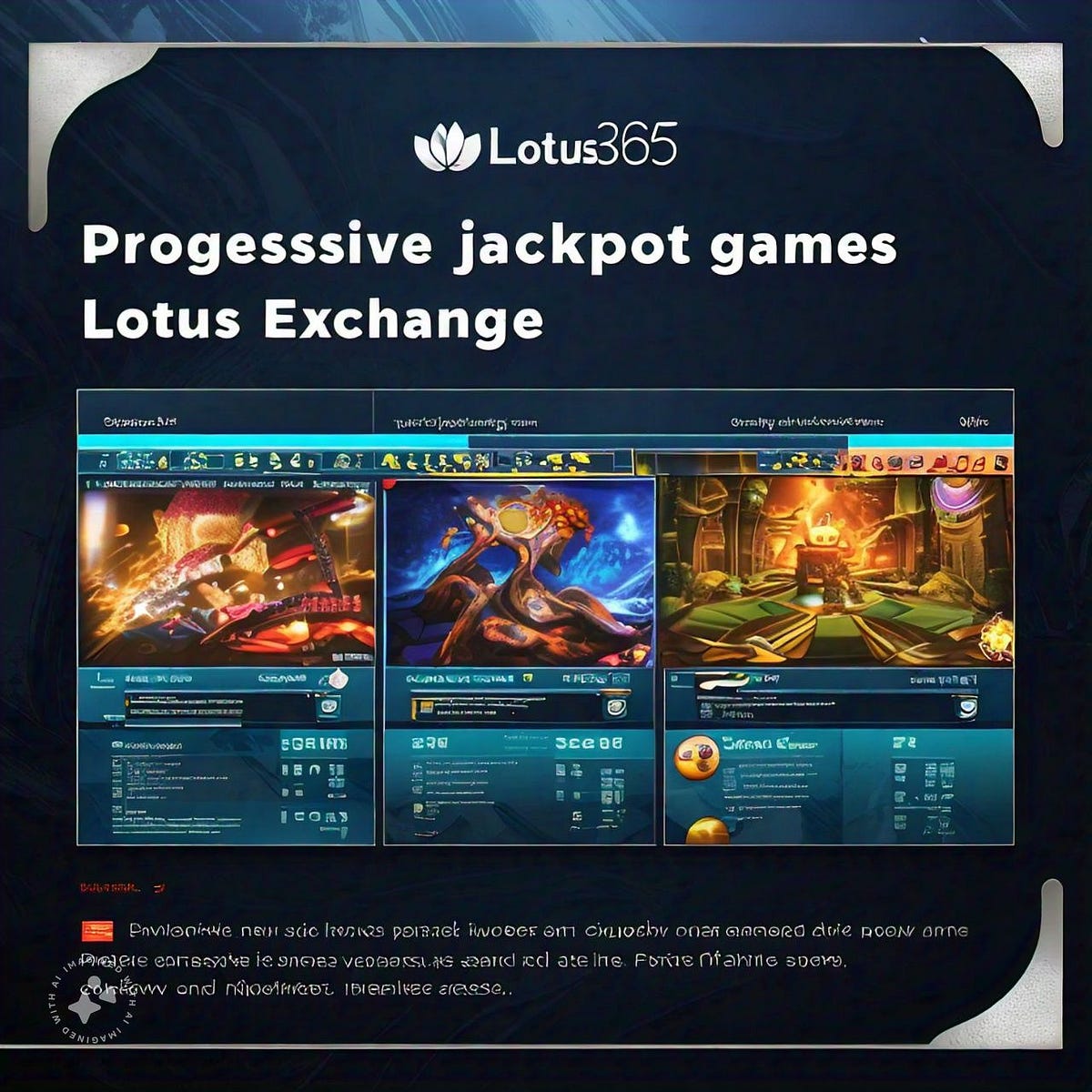 Progressive jackpot games Lotus Exchange | by DHAN LAXMI | Sep, 2024 ...