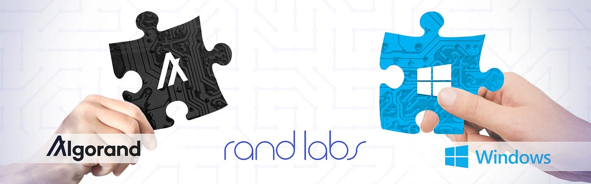 Introducing Algorand Node for Windows | by Hernán Di Pietro | Rand Labs | Medium