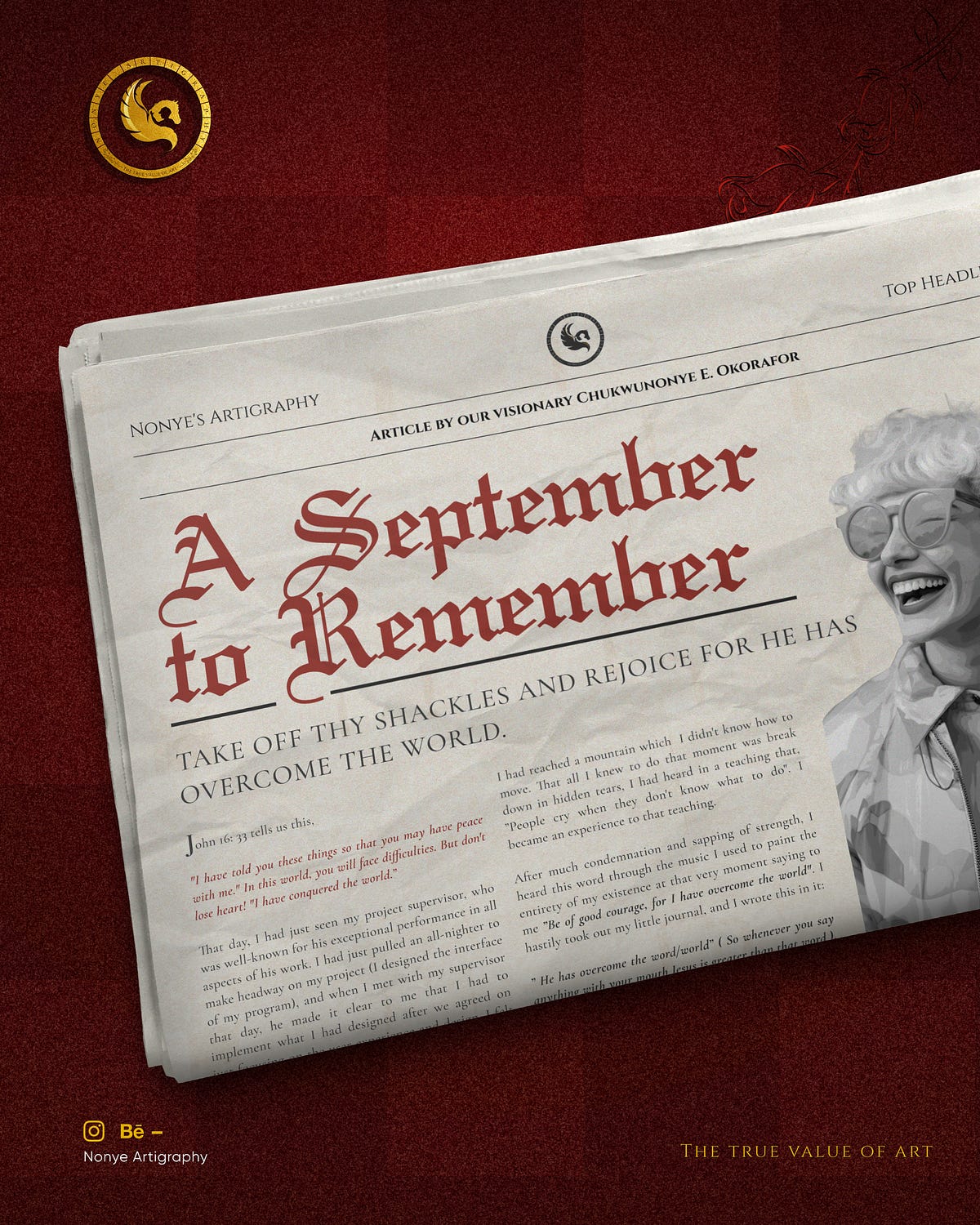 A September to Remember. Take off Thy Shackles and Rejoice for… | by ...