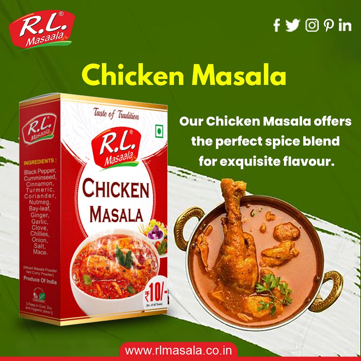 Blended spices manufacturers in India - RL Masala - Medium