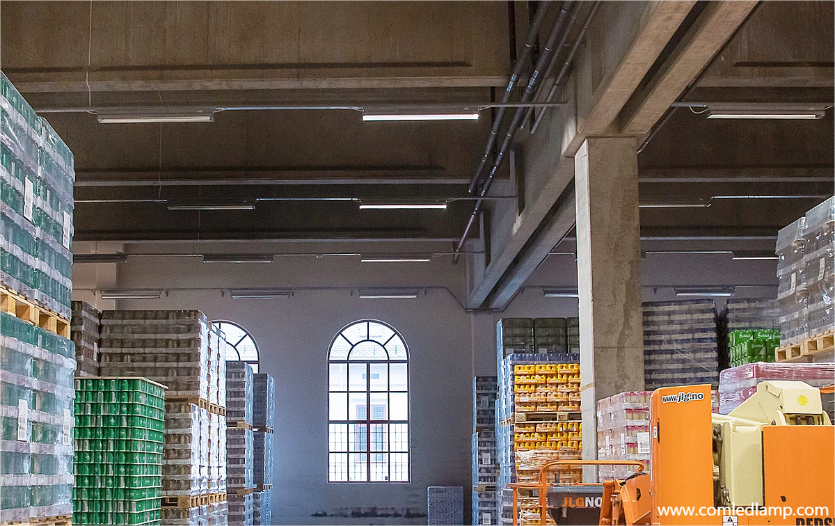 Application of Motion Sensor Slimline LED Batten Light in storage ...