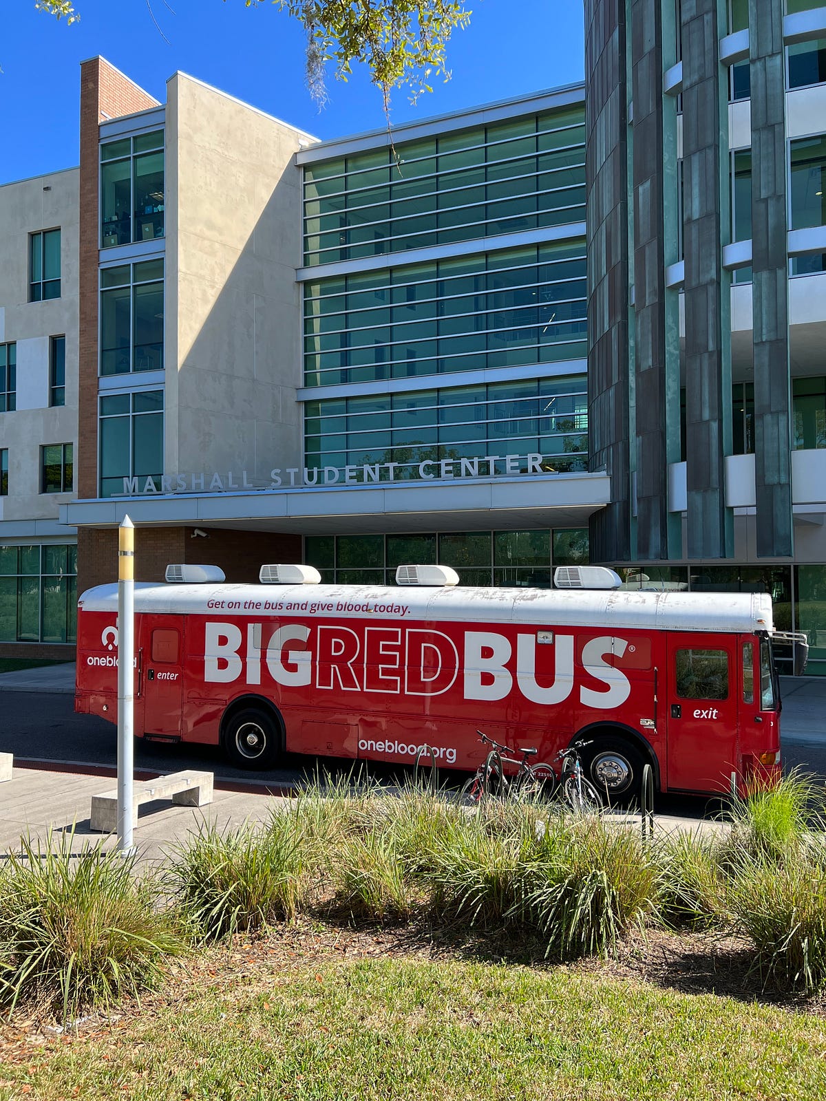 Inside OneBlood’s Big Red Bus. original publishing date April 17, 2023 ...