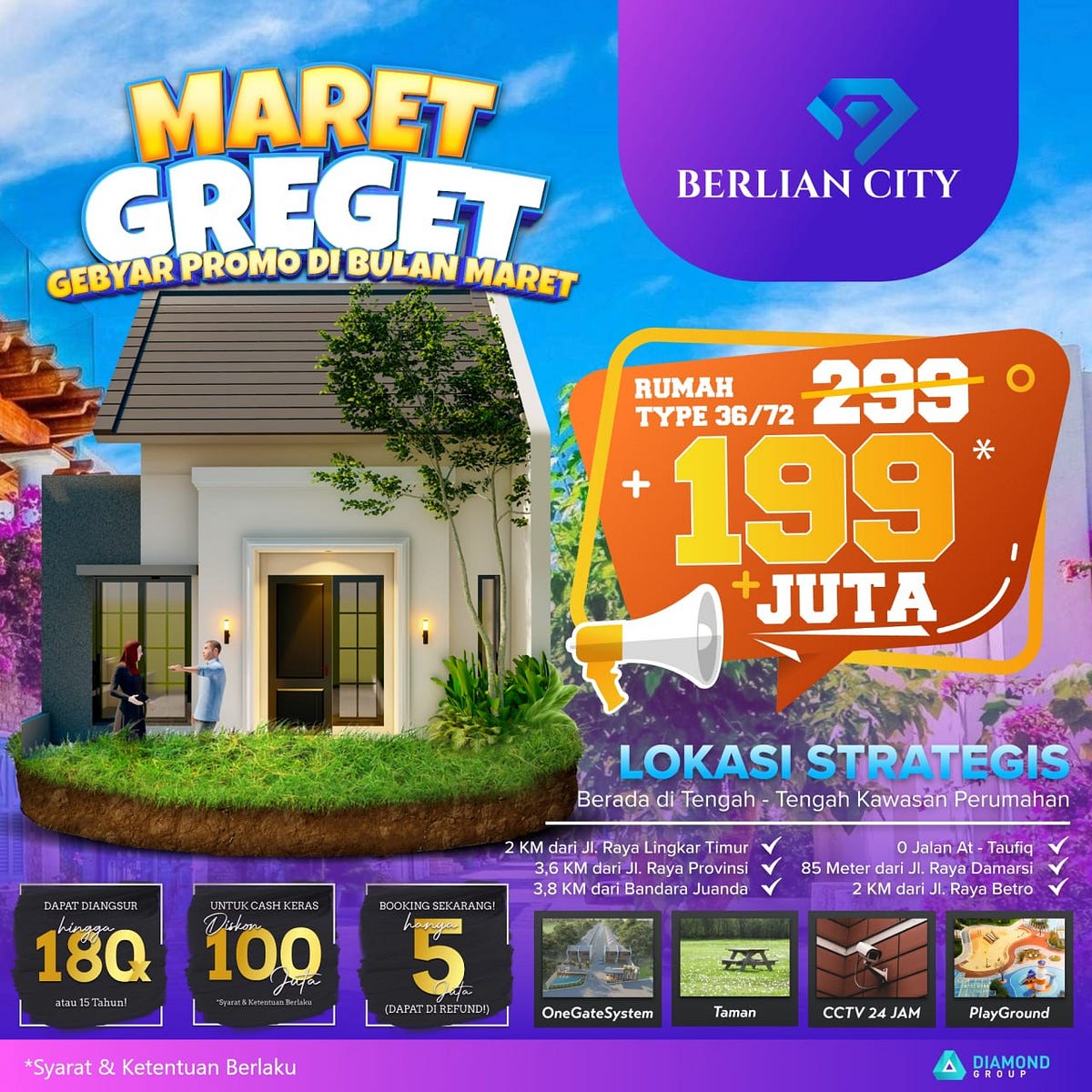 PALING STRATEGIS, WA 0823–3511–9990, Perumahan Murah di Sidoarjo Hanya ... PALING STRATEGIS, WA 0823–3511–9990, Perumahan Murah di Sidoarjo Hanya ...