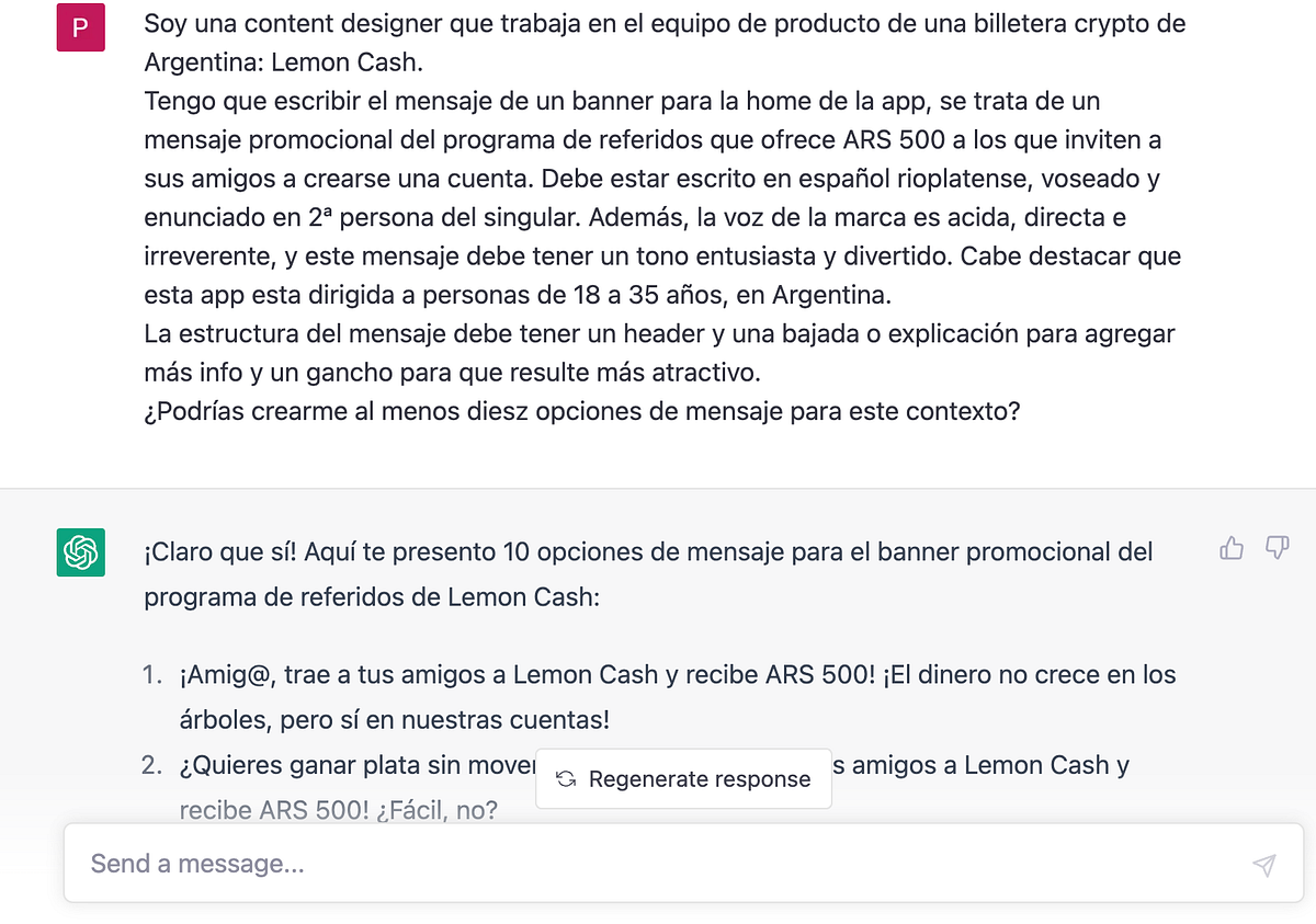 Chat GPT y Content Design: cómo enseñarle a escribir como vos | by ...