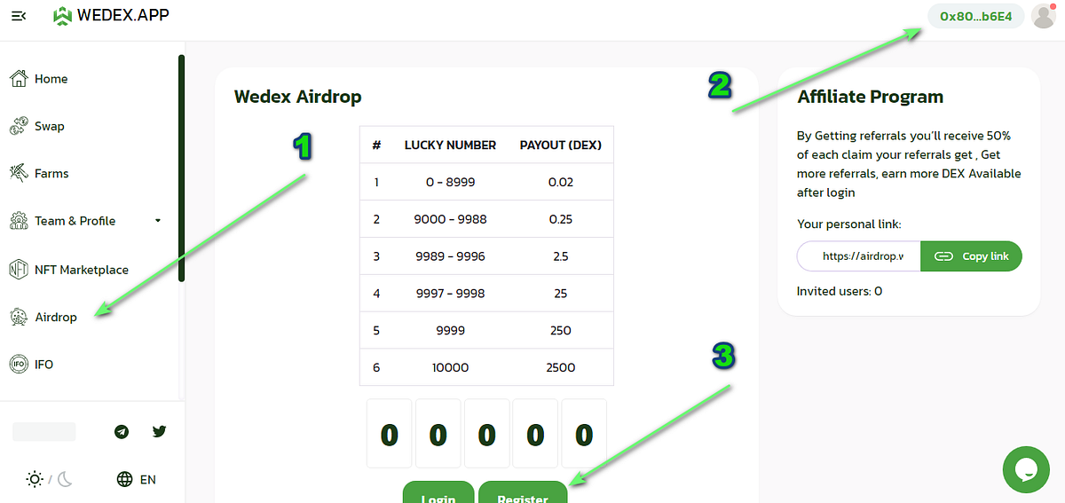 Wedex Faucet 0.02–2500 DEX Every 3 Hours - AIRA | Web3 Oracle - Medium