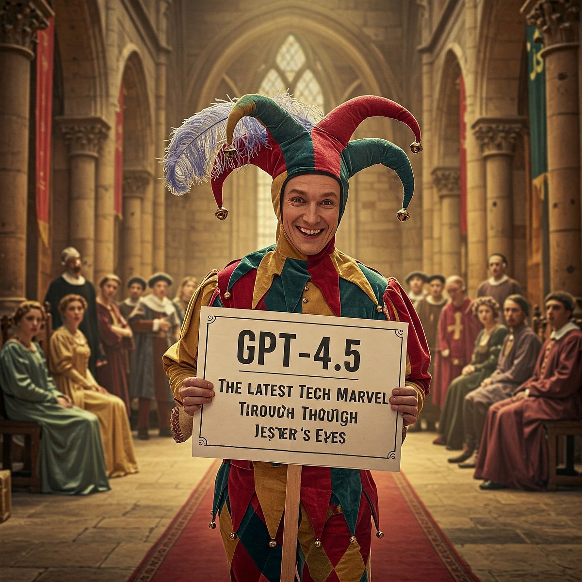 GPT-4.5: The Latest Tech Marvel Through a Jester’s Eyes | by Touchstone ...