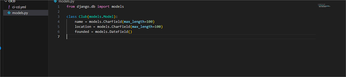 Technical Documentation for Models.py in Django Application. | by ...