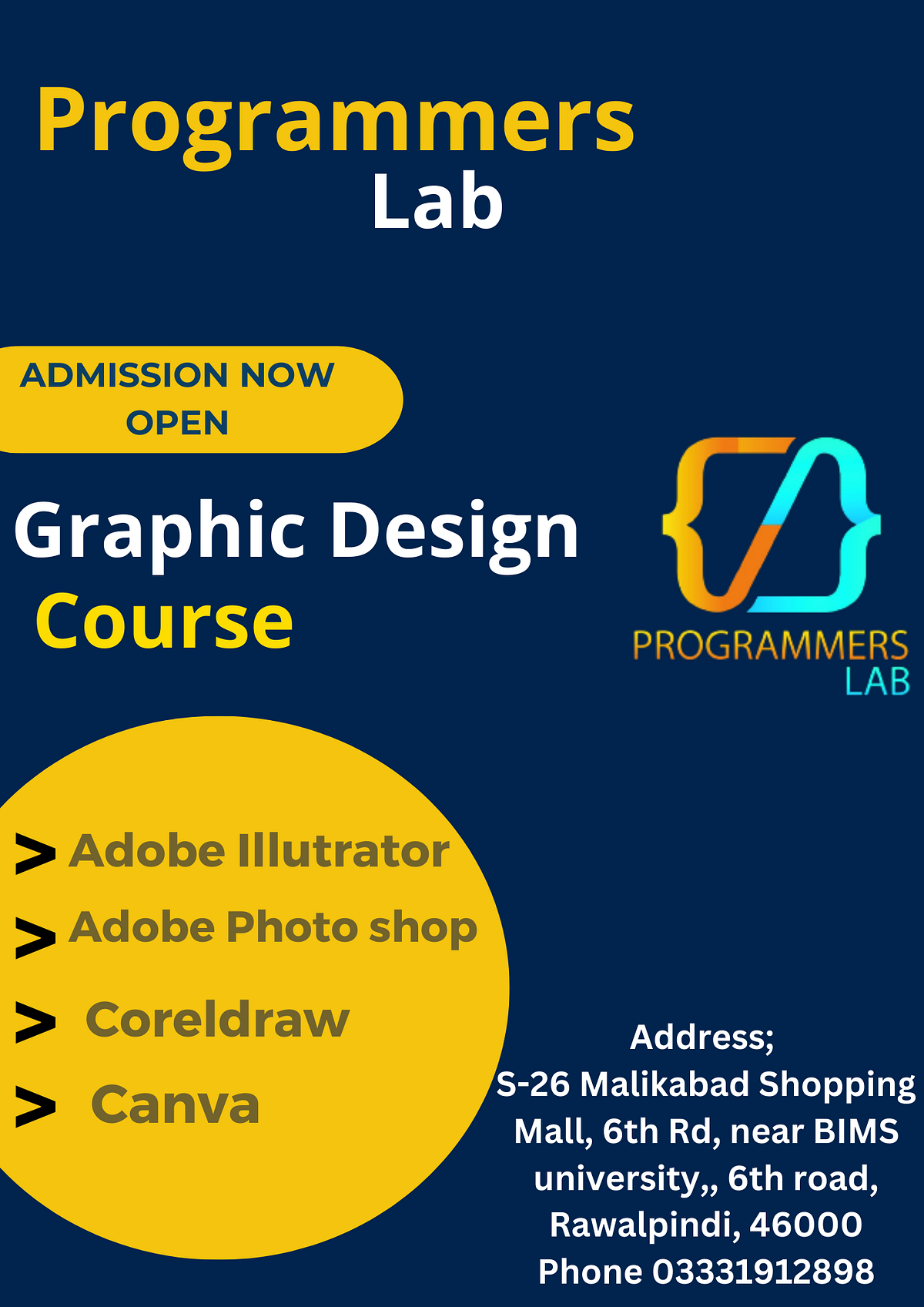 Graphic design course in Rawalpindi Islamabad | by Programmers Lab ...
