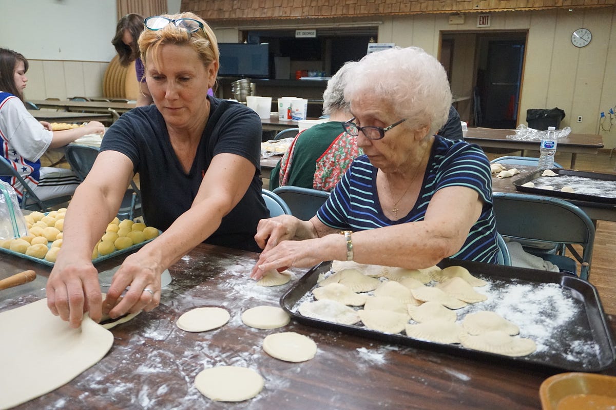 Holy pierogi!. Saint George Parish prepares more than… | by Melissa ...