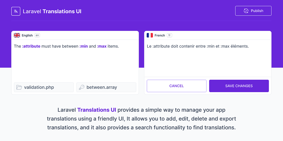 Easily Manage Laravel Translations with Laravel Translations UI | Medium