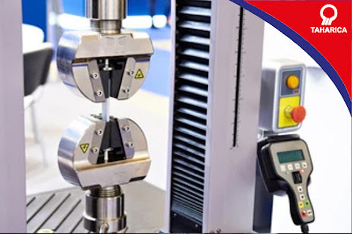 Tensile Strength Pada Universal Testing Machine | by PT Taharica | Medium