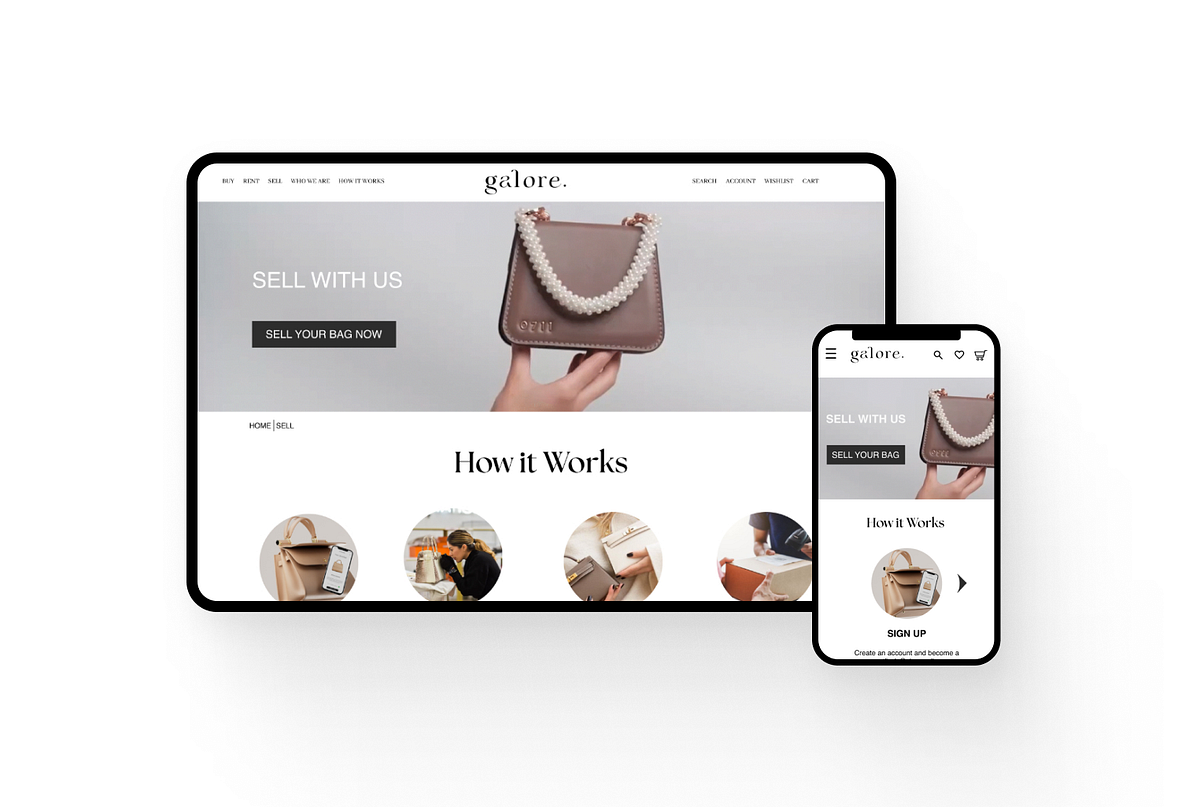 Galore — a UX/UI Case Study. Designing and simplifying how users can… | by Hannah Carroll | Jun ...