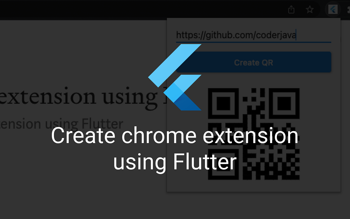 Create chrome extension using Flutter | by Yudi Setiawan | Nusanet Developers | Medium