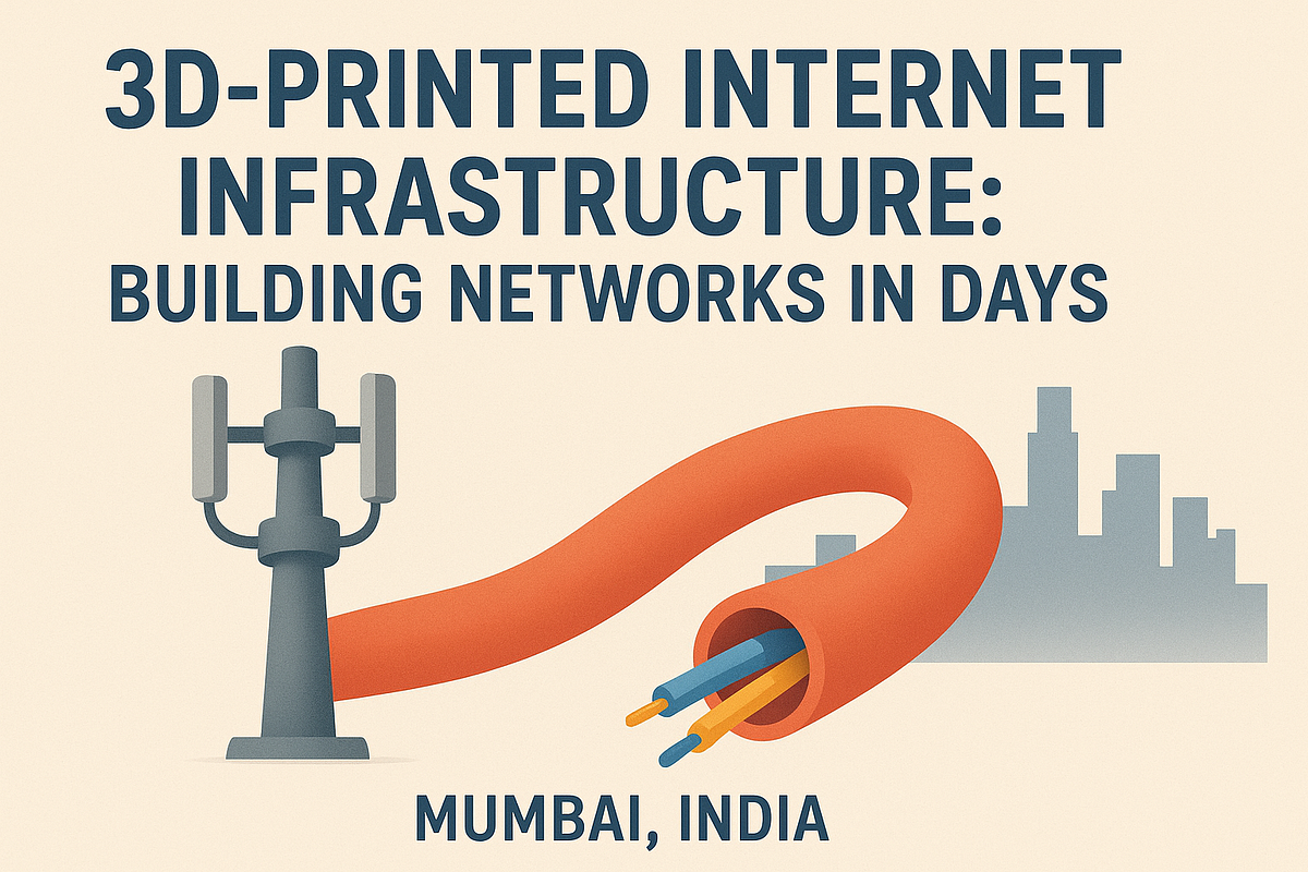 3D-Printed Internet Infrastructure: Building Networks in Days | by ...