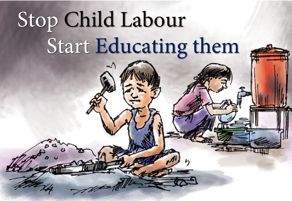 CHILD LABOR AND EXPLOITATION. Child exertions are a global problem… | by Komal Ali | Medium