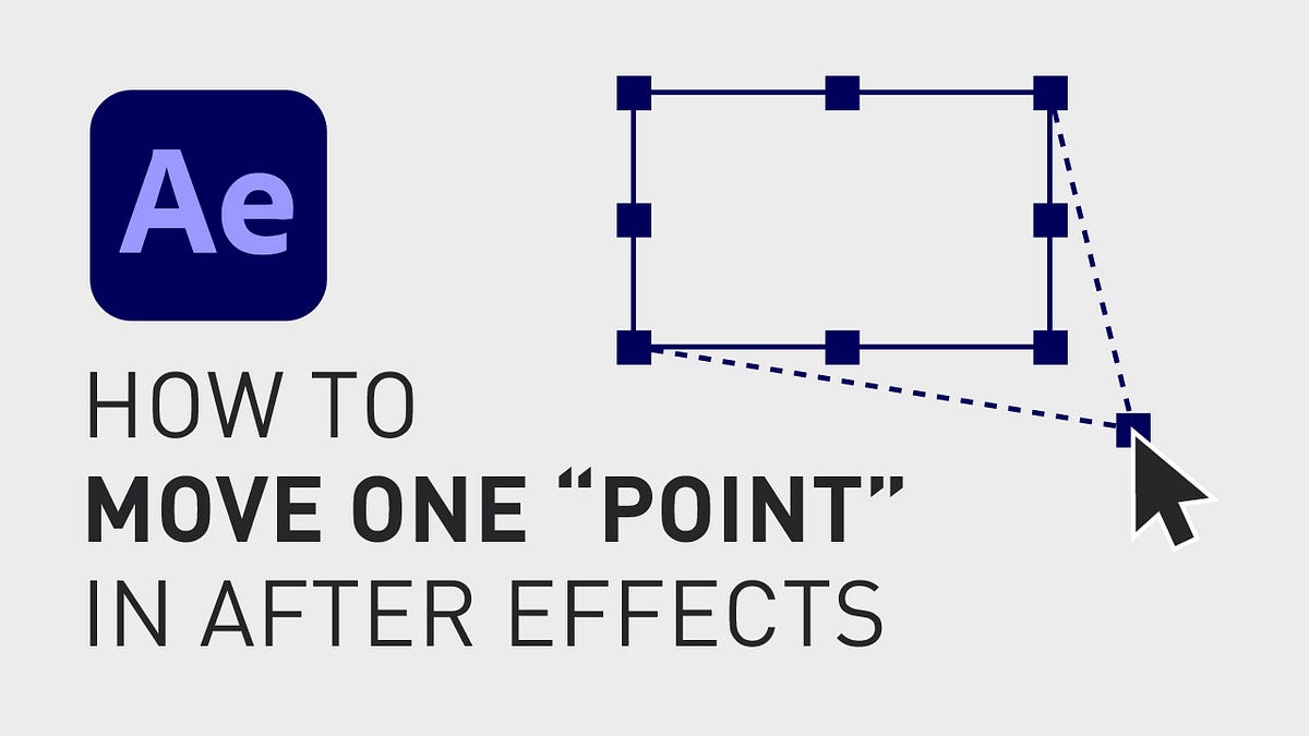 How to select an anchor point After Effects | by David Lindgren | Medium