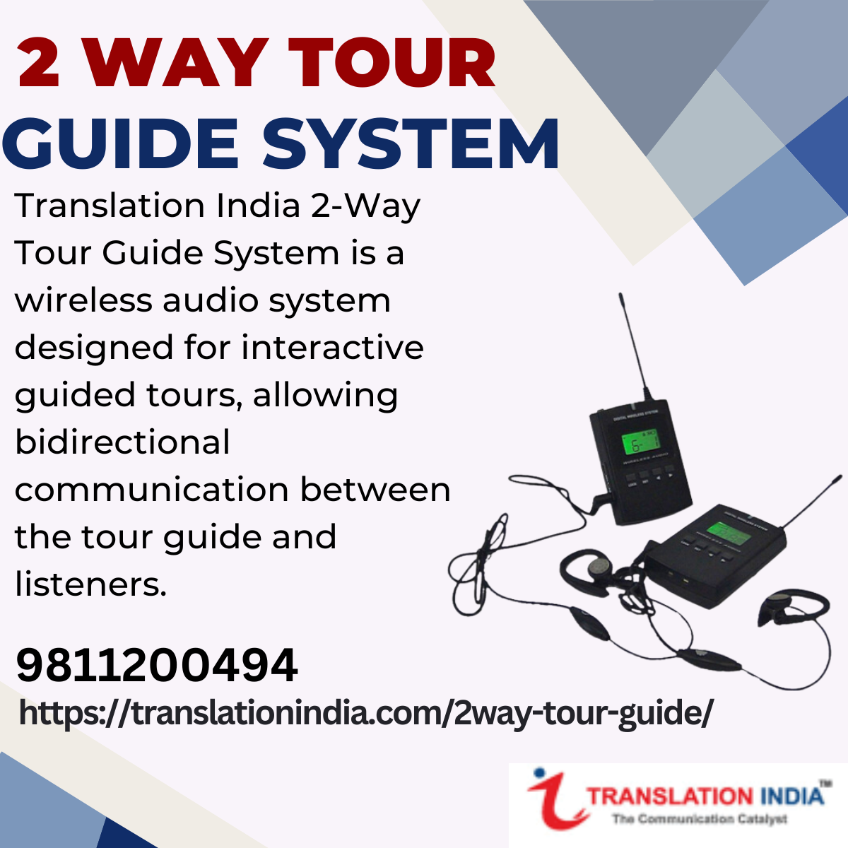 Two-way wireless tour guide systems | by translationindia | Medium