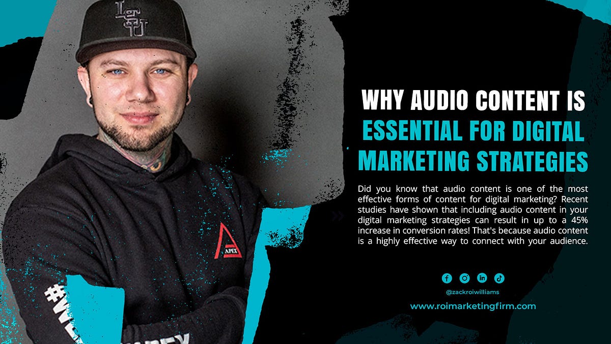 Why Audio Content is Essential for Digital Marketing Strategies | by ...