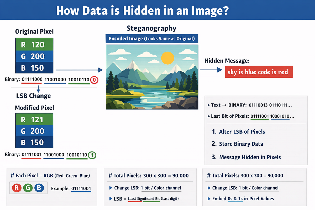 Image Steganography Using LSB Technique in Python | by Yashikamahawar ...