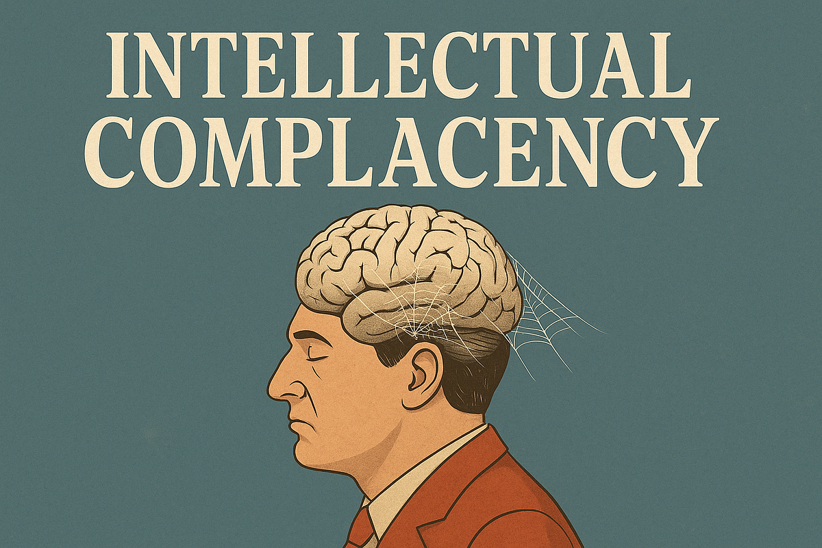 Intellectual Complacency: The Silent Killer of Thought | by Sreekesh Puthuvassery | Medium