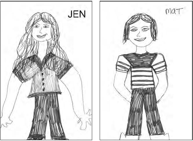 Draw A Person Test Sample Drawings