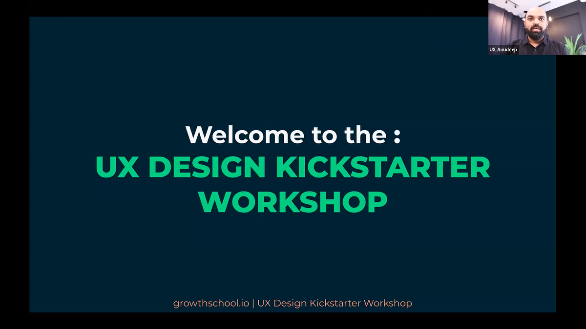 2 weeks UX design Kickstarter workshop | by Anjali Pethe | Medium