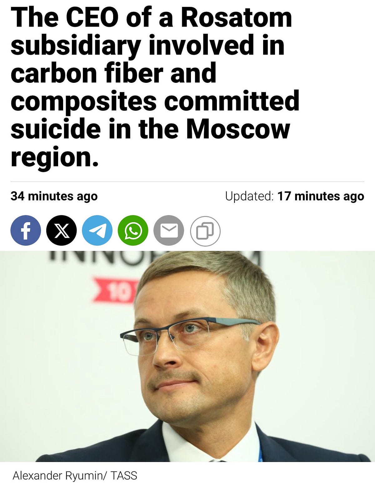The CEO Who Fed Russia’s Drone War Found Dead Near Moscow | by Emily ...