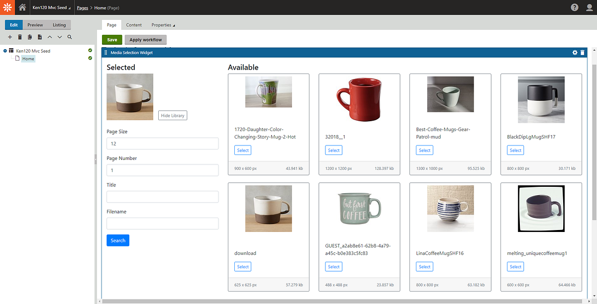 A deep dive into Kentico 12 MVC Widgets with Vue.js | by Sean G. Wright | Vue.js Developers | Medium