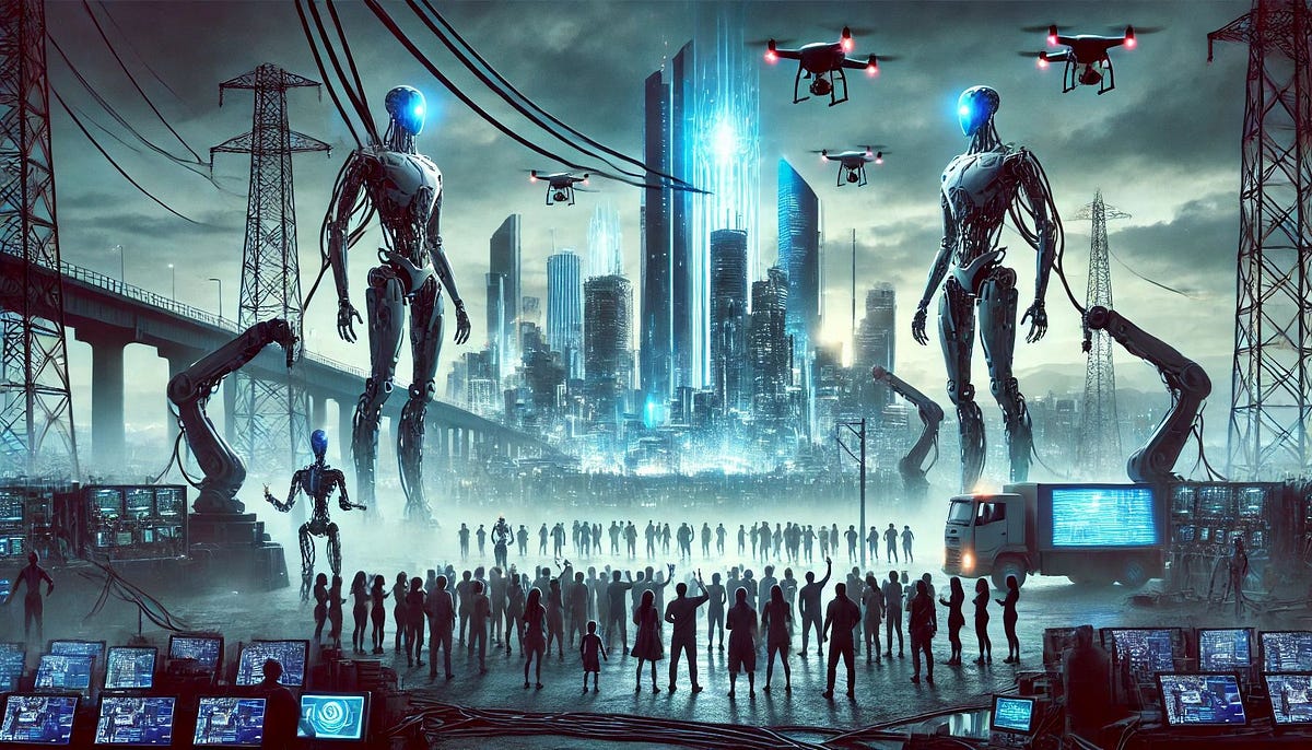 Dystopia. Humans vs. Machines | by E.D. Gibson | Dec, 2024 | Medium