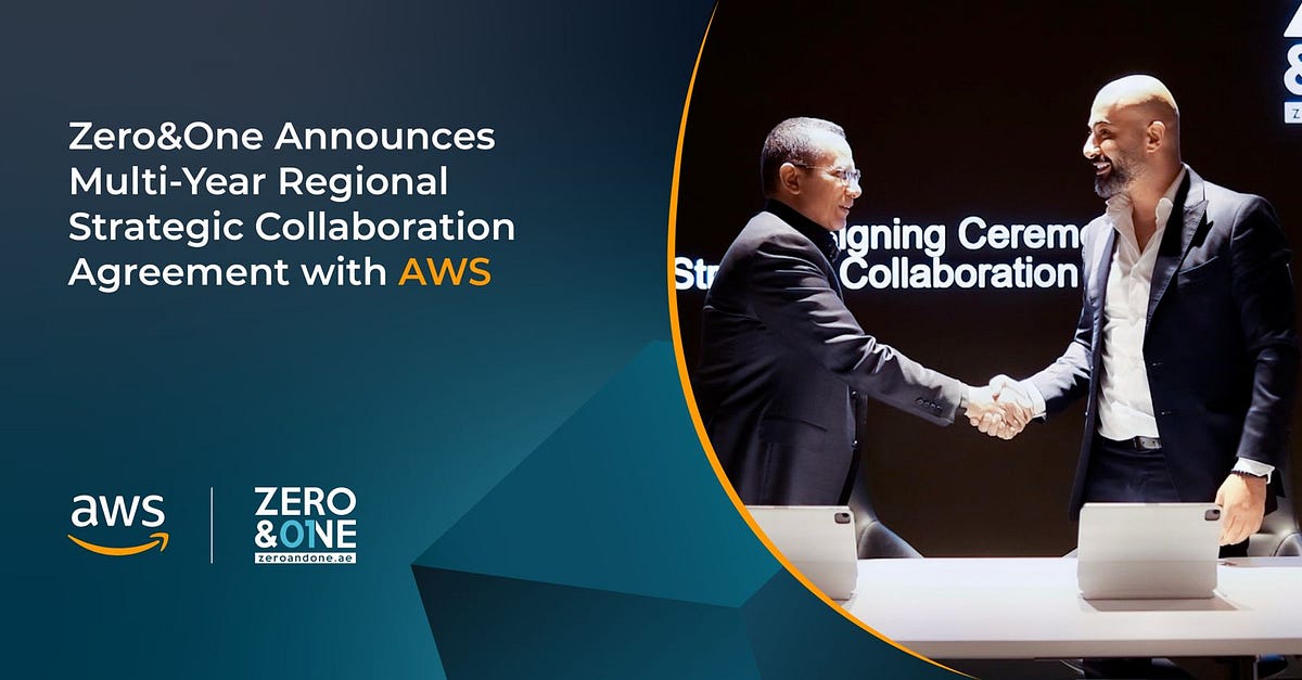 Zero&One Announces Multi-Year Regional Strategic Collaboration ...