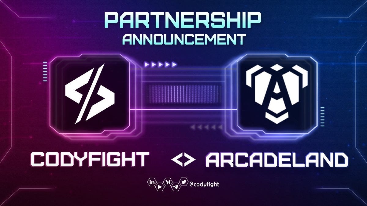 ArcadeLand and Codyfight just became partners! | by Oluwatomisinvictor | Medium