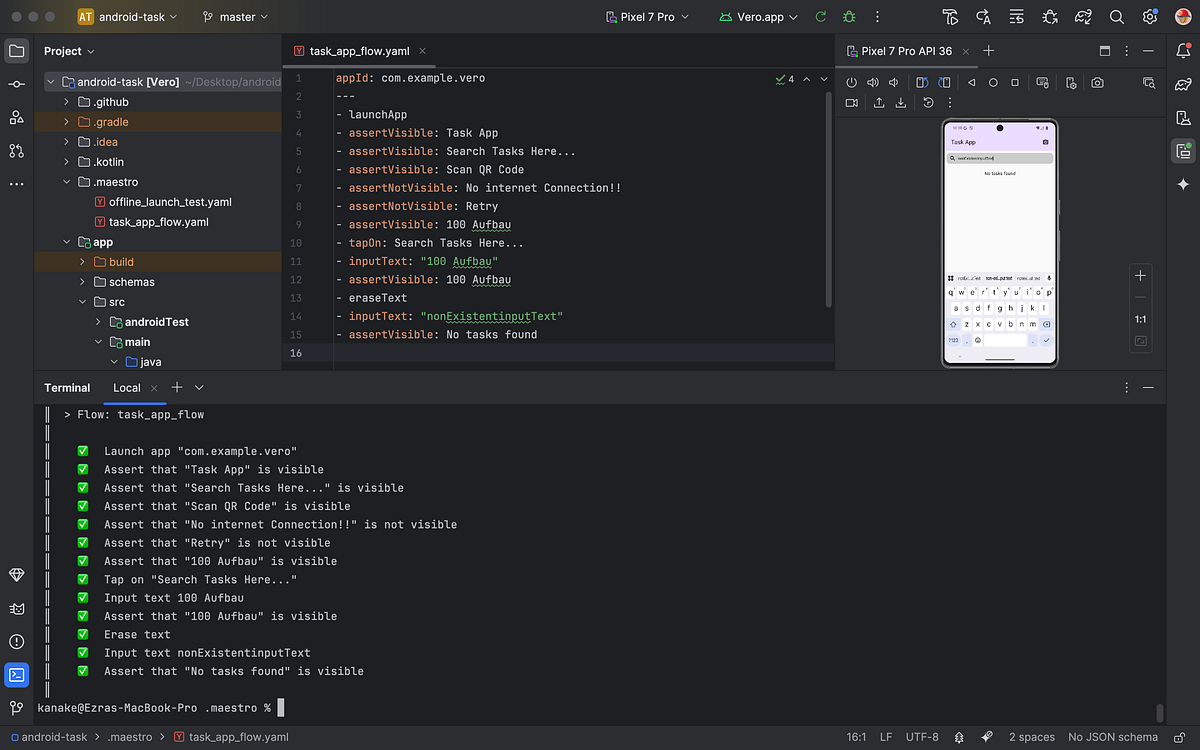 UI Testing Made Easy with Maestro: A Guide with a Sample Script | by ...