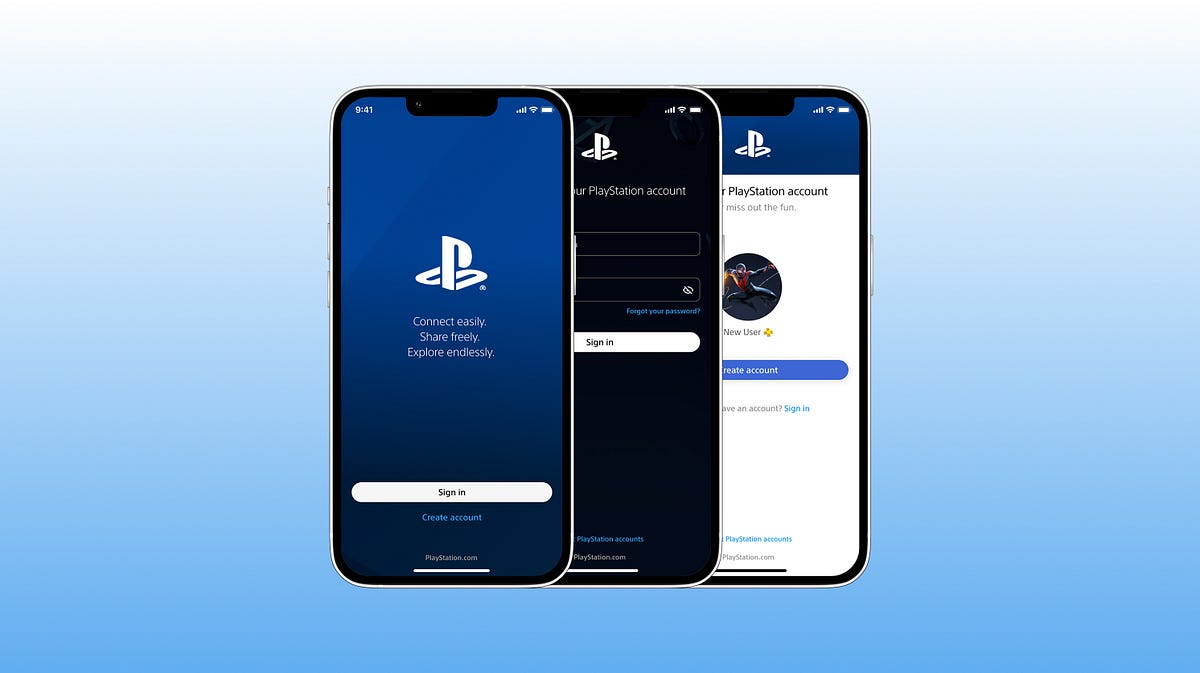 PlayStation App: Better words, better sign-up flow | by Isabela ...