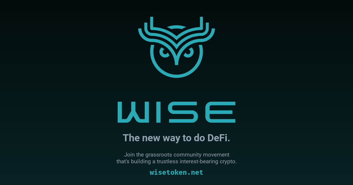 Wise Token will Change Cryptocurrency | by Aaron Ellis | Medium