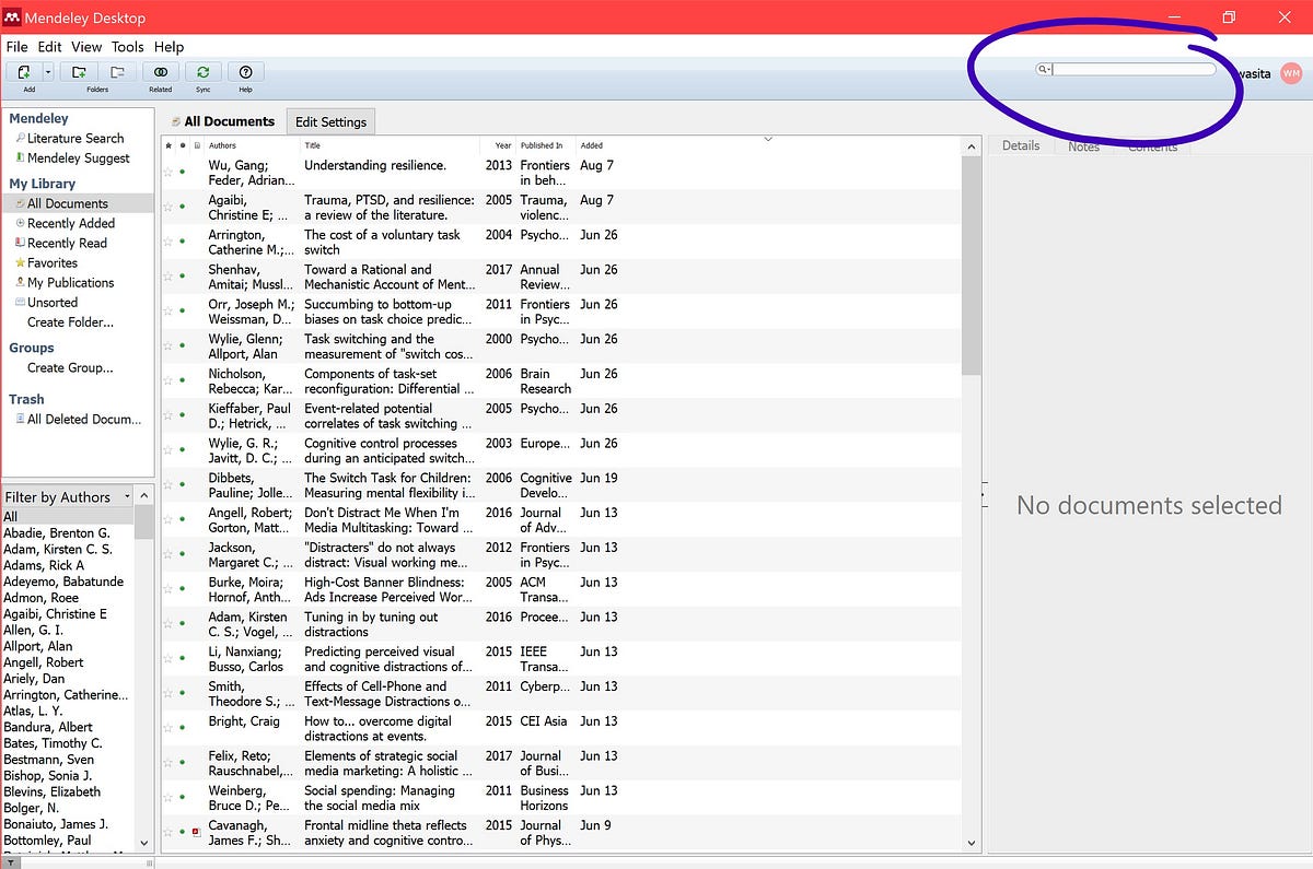mendeley desktop search. if you don’t know what mendeley is… | by ...