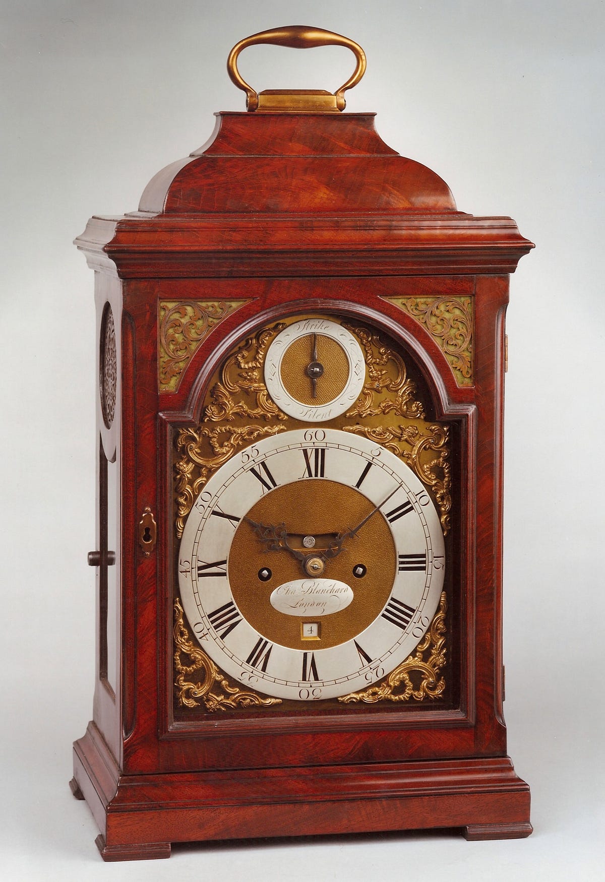 An Eighteenth Century Bracket Clock by Charles Blanchard of London | by ...