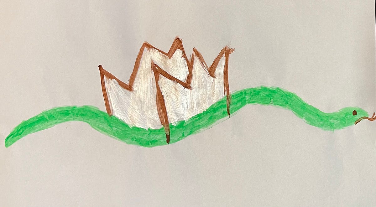 O conto da cobra alada. Nesse dia lindo de sol com céu azul… | by ...