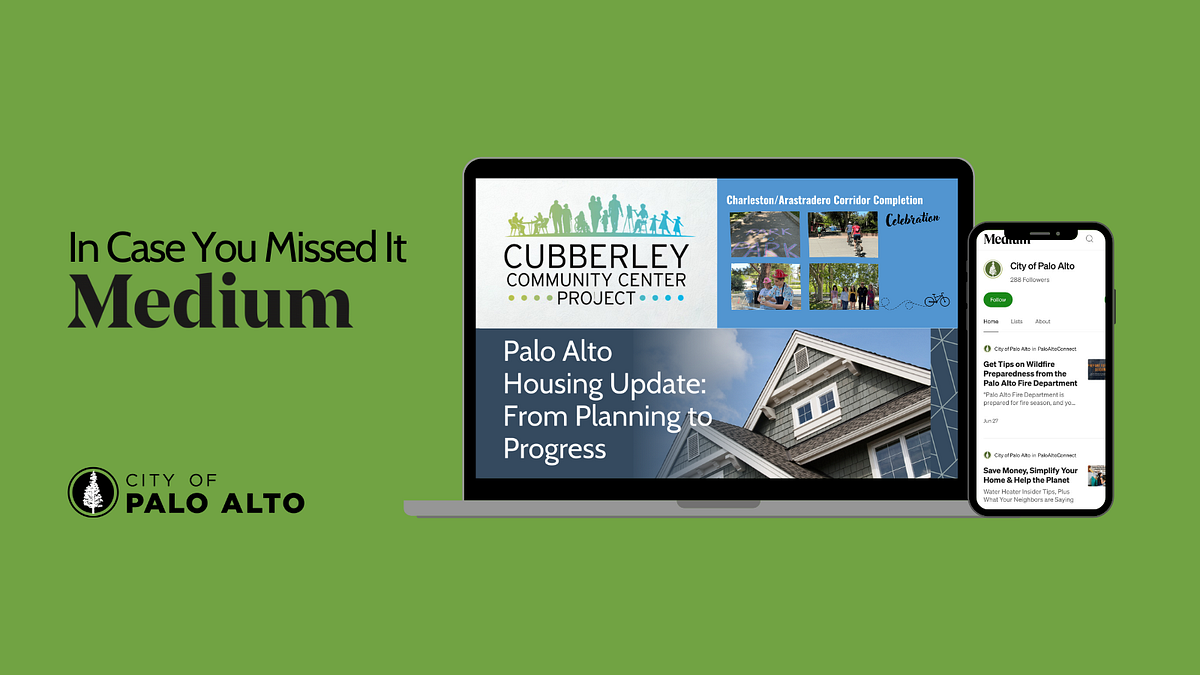 ICYMI City Update Highlights: Help Improve Cubberley, Charleston ...