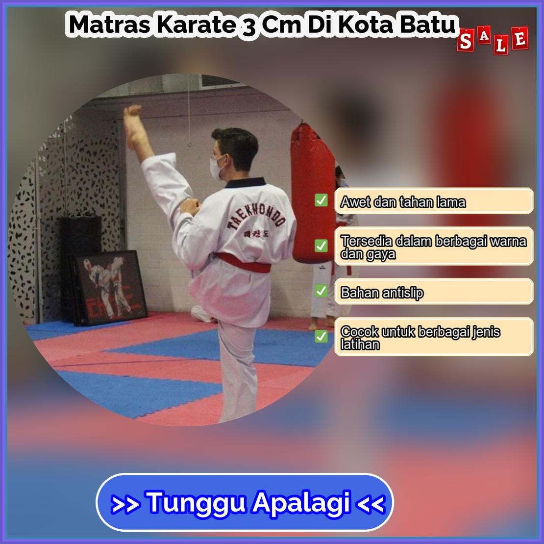 Matras Karate 3 Cm Di Kota Batu - Matras Pabrik - Medium