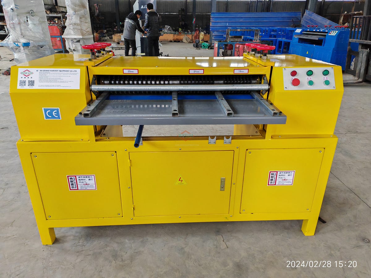 Copper Aluminum Radiator Stripper Machine - bsghrecycling.com - Medium