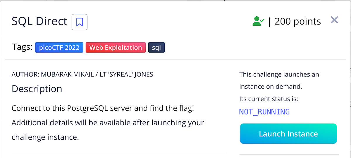 CTF SQL Direct - kikiyang - Medium