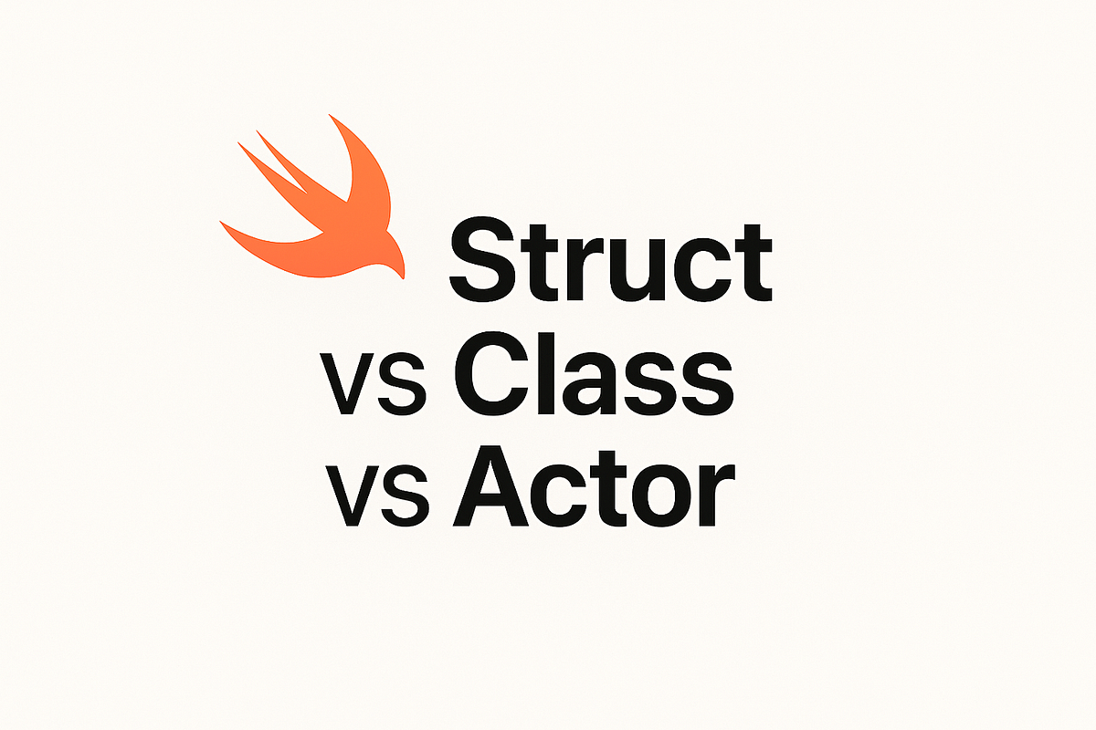 Struct vs Class vs Actor in Swift: Choosing the Safest Option for Multithreading | by Alok ...
