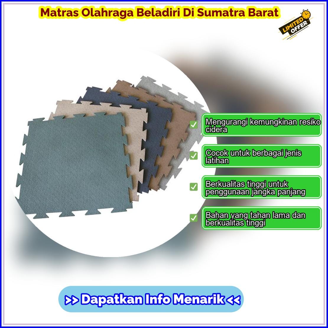 Matras Olahraga Beladiri Di Sumatra Barat - Alat Lompat Tinggi - Medium