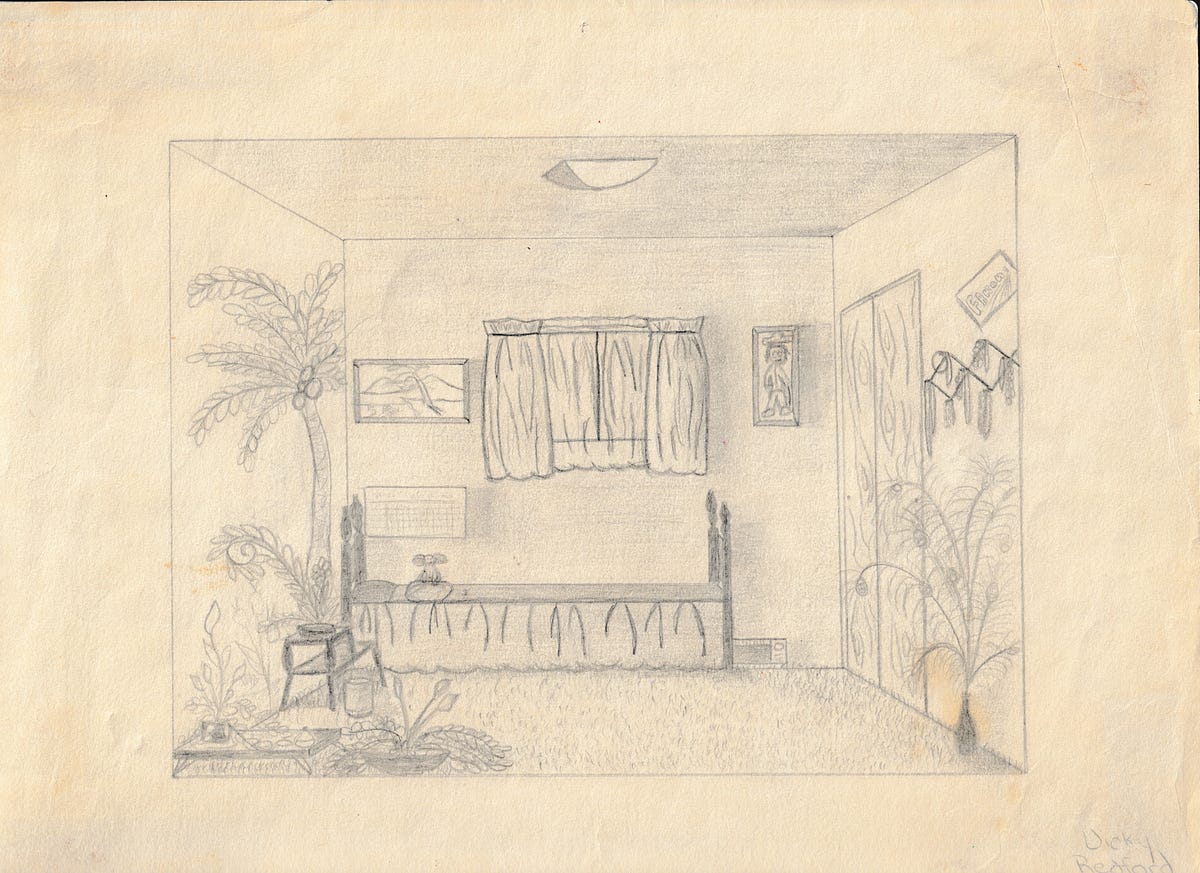 My art from years ago.. My dad built a new home right next to… | by Noki and Nauli Naja | Medium