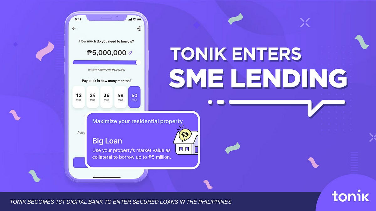 The Philippines’ Tonik digital bank enters SME lending | by Norbert ...