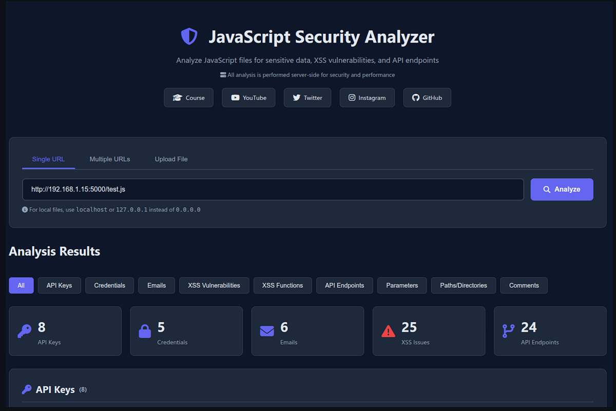 JavaScript Security Analyzer — The Ultimate Tool for Detecting Bugs and Hidden Attack Vectors in ...