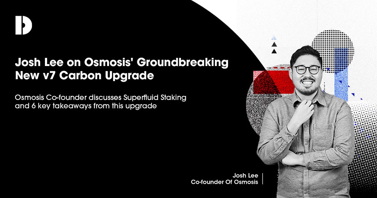 Josh Lee on Osmosis’ Groundbreaking New v7 Carbon Upgrade | by DSRV ...